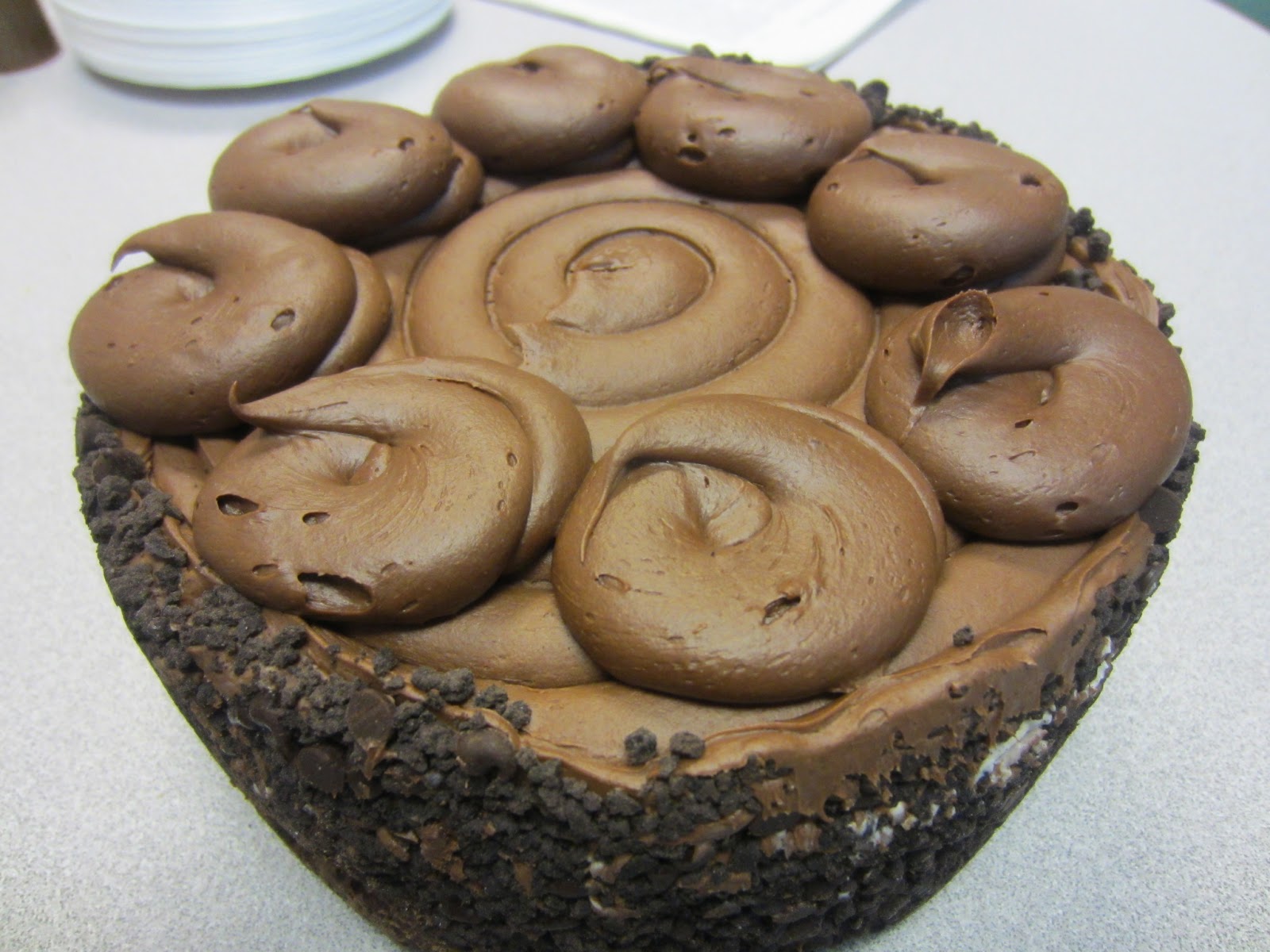 Cake Hour Cackle: Extreme Cheesecake and Poop Coffee for the birthday boy