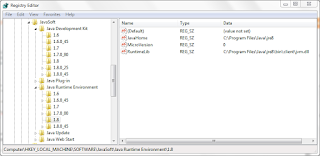 Inspired by Actual Events: Windows Registry Cleanup after JDK 9 Early ...