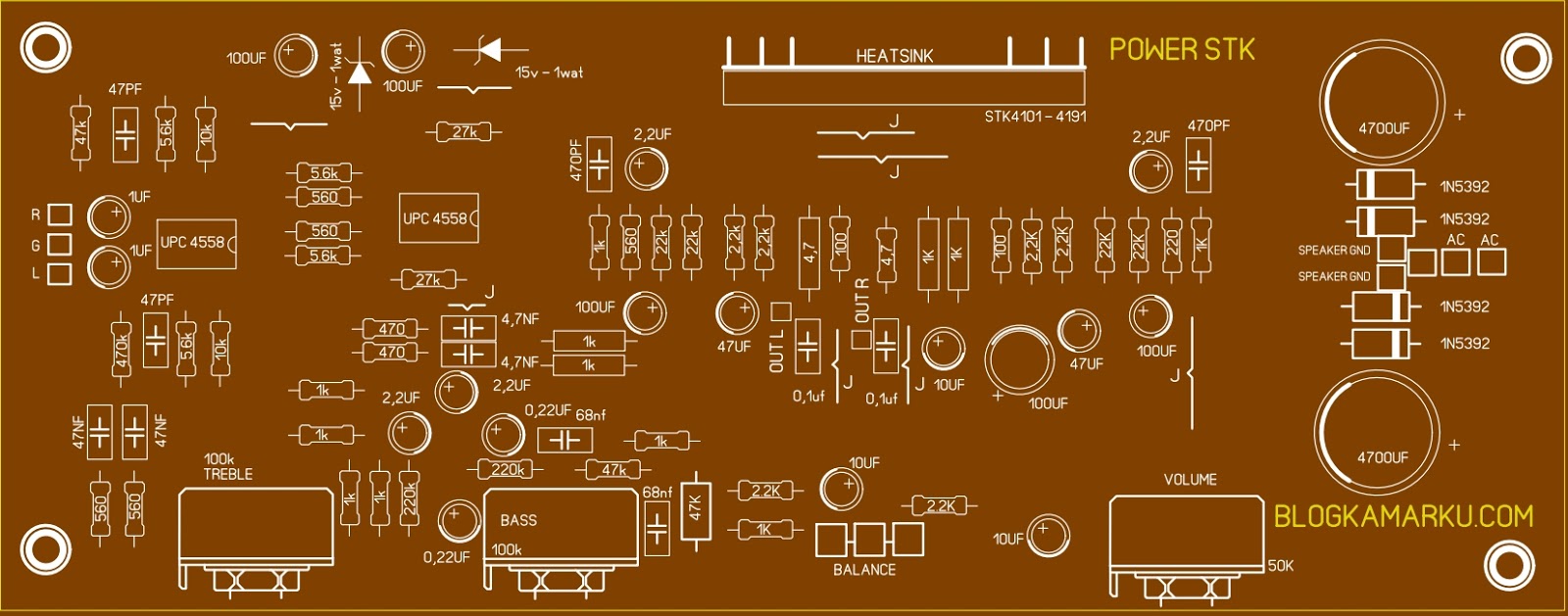 Cara membuat Power STK IC 4101 - 4191 – BLOGKAMARKU