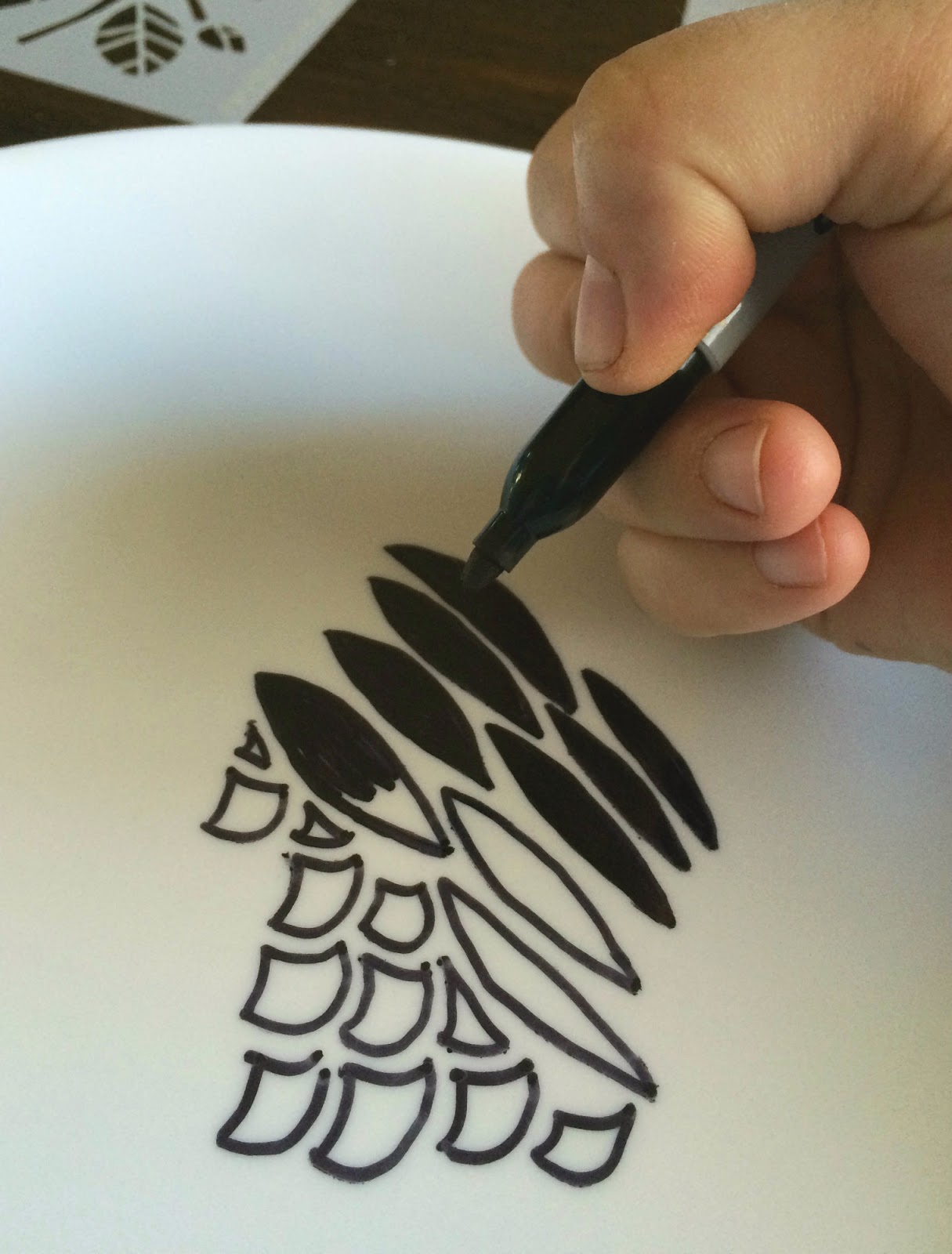 StencilGirl Talk: Porcelain Plates and Stencils by StencilGirl Guest ...