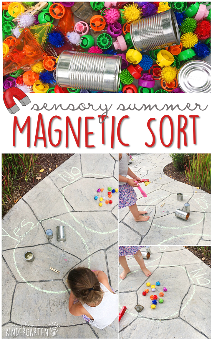10 Ways to Play with Magnets {Sensory Summer} - Mrs. Plemons' Kindergarten