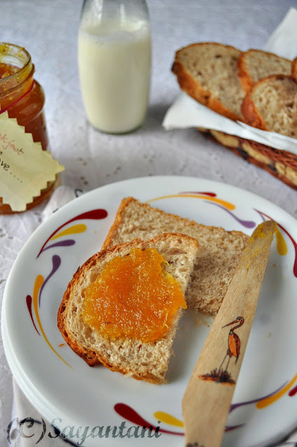 Pineapple jam, A Drop of Golden Sun - A Homemaker's Diary