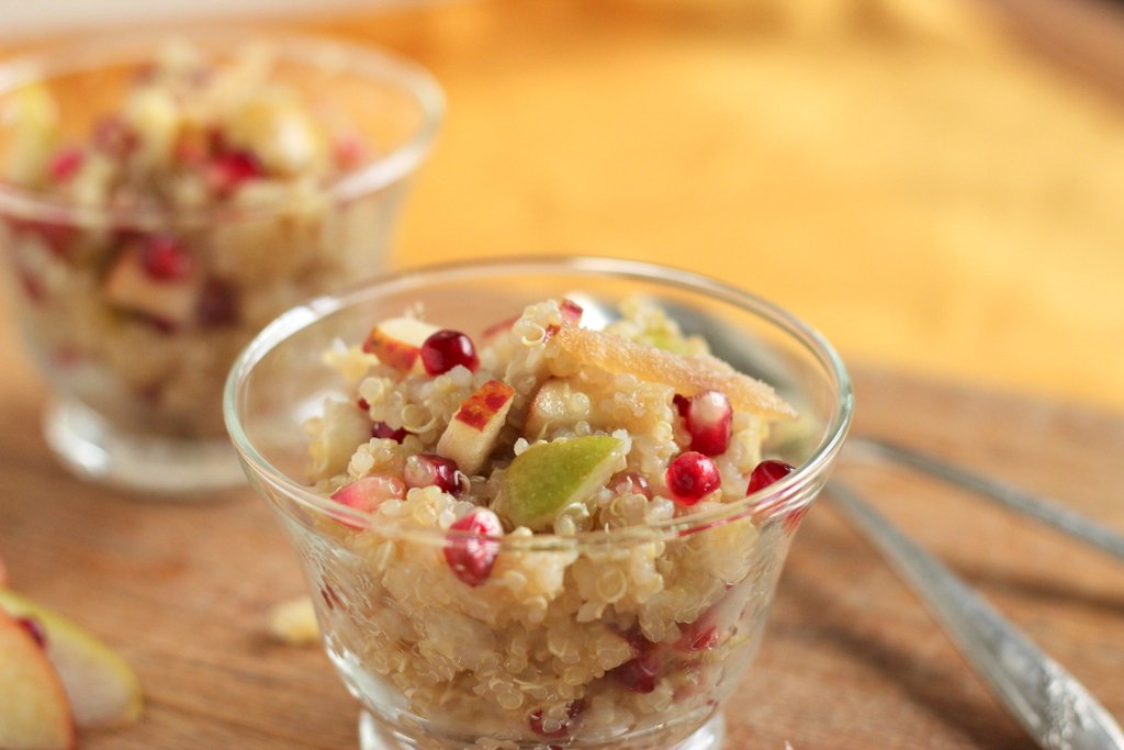 Tried in Blue: Fermented Friday: Pomegranate Quinoa Salad