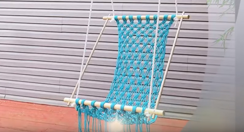 Hamacas de macramé