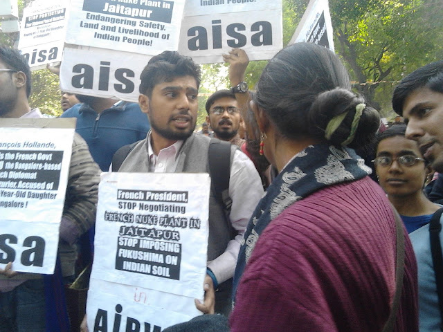 Protest Against French President Demanding Justice in Suja Jones' Case ...