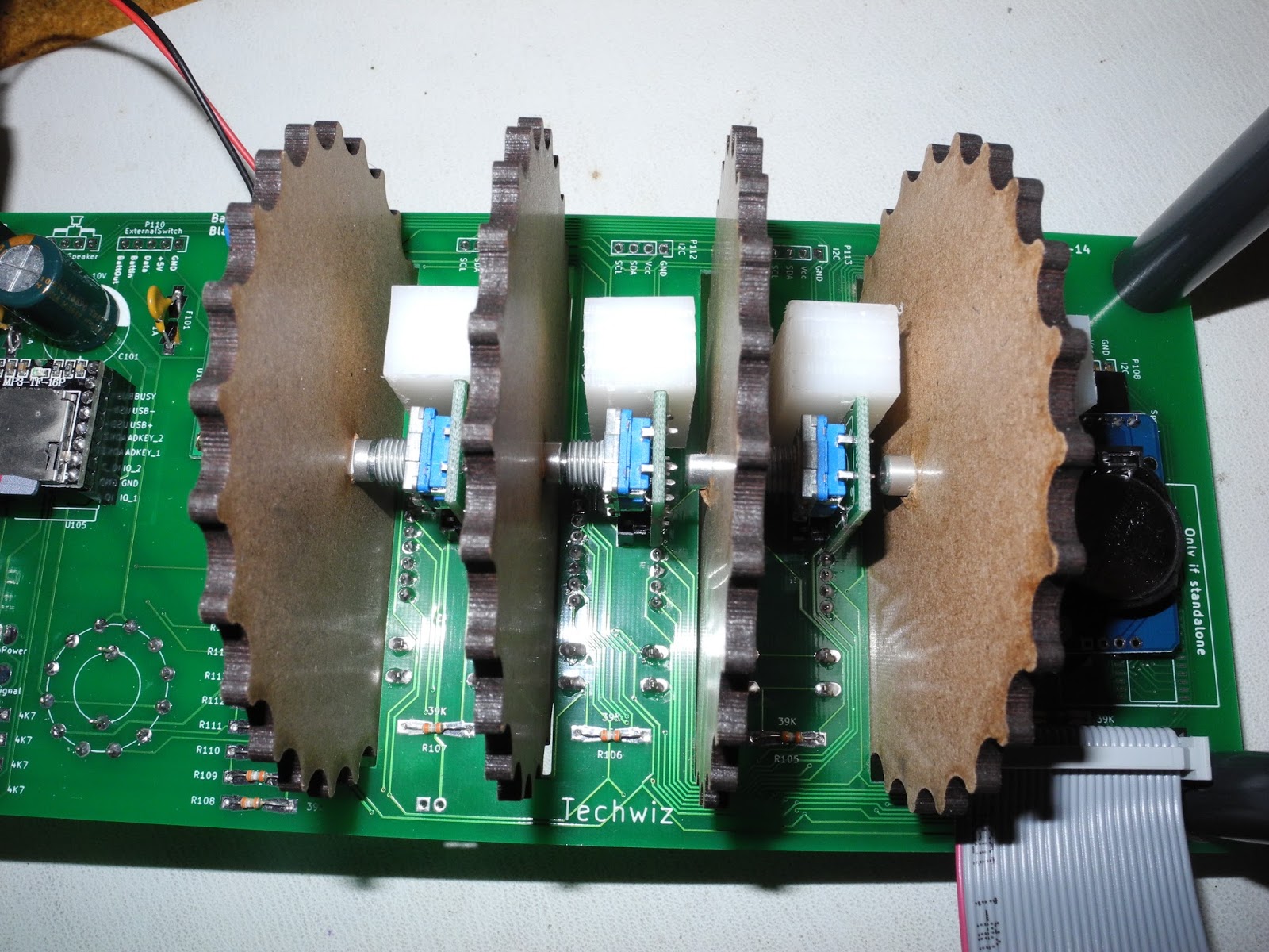 Jeff Tranter's Blog: The MeinEnigma Enigma Machine Kit - Hardware