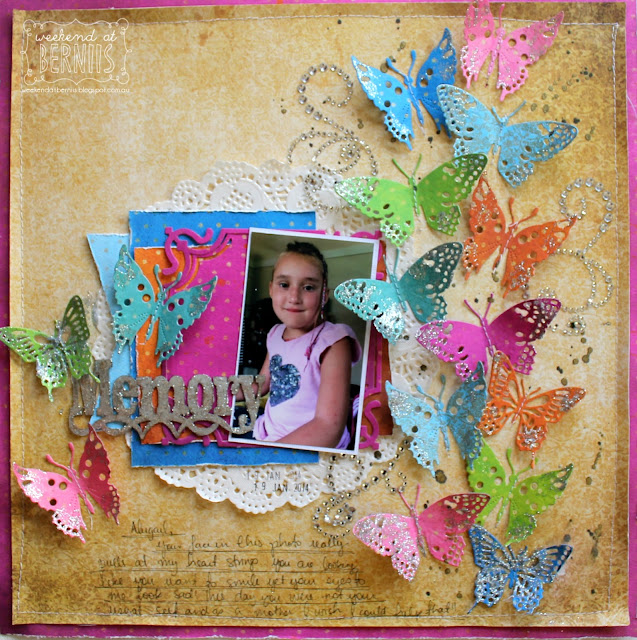 The BoBunny Blog: 1 Layout 3 Ways With Double Dots!