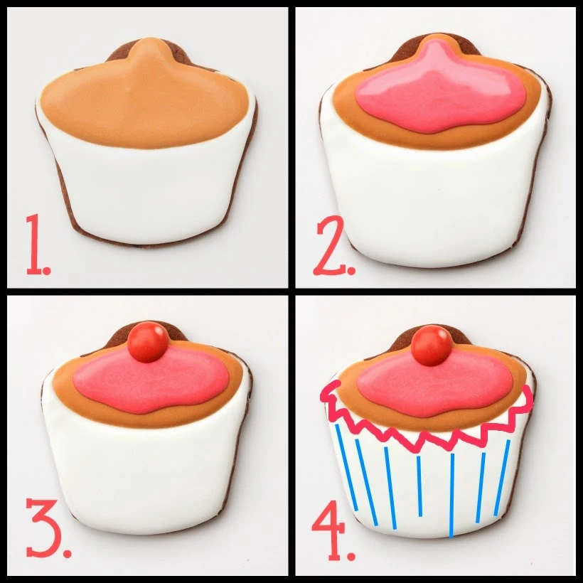 Vintage Baking Cookies and Cupcake Tutorial