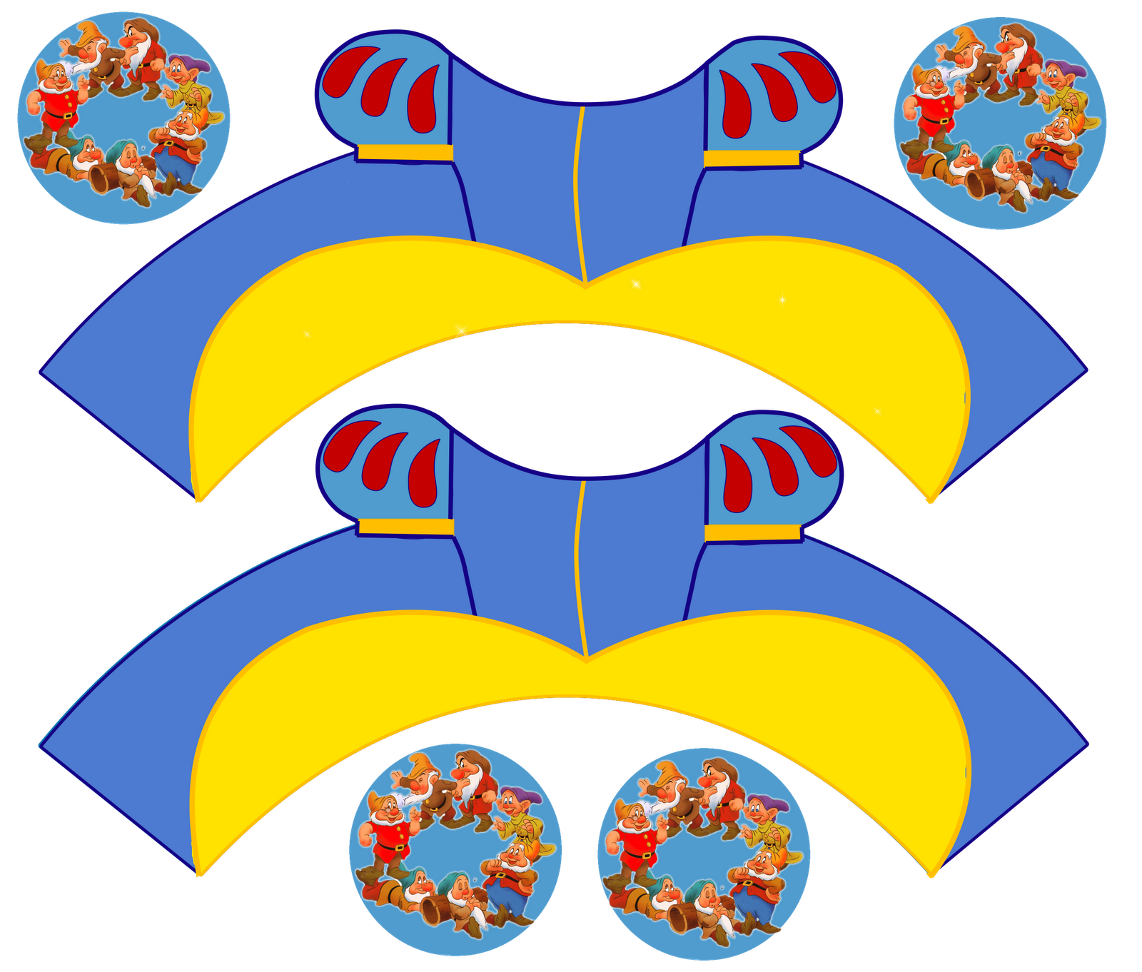 Snow White: Free Printable Wrappers and Toppers. - Oh My Fiesta! in english