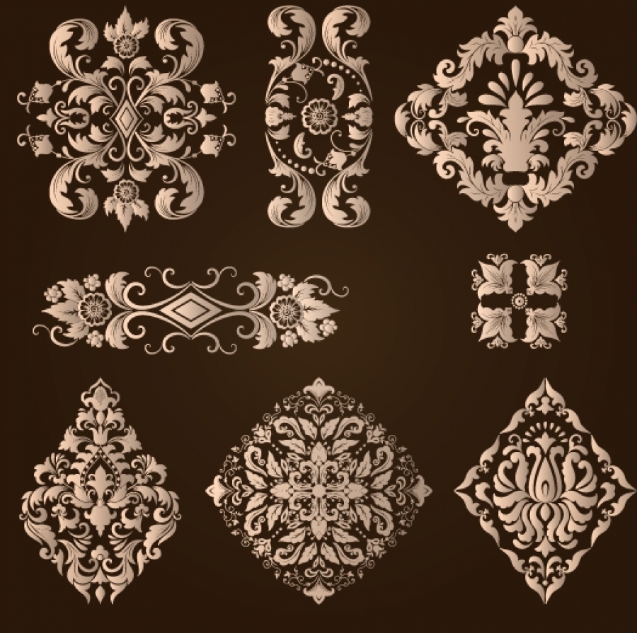 vietsinhvienit: vector hoa văn