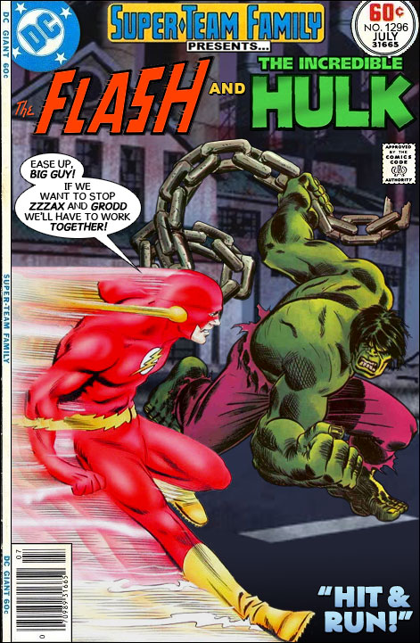 Super-Team Family: The Lost Issues!: The Flash and The Hulk