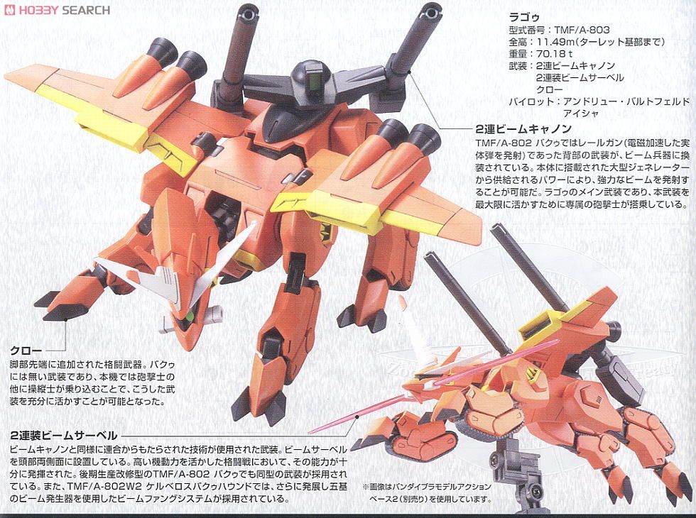 Welcome to gundam research.: HG 1/144 LaGOWE (remastered version ...
