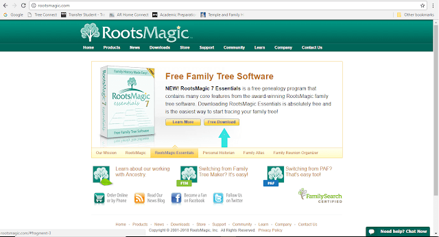 Genealogy 4 Breakfast: RootsMagic - Family History Software
