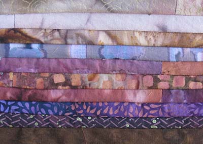 Gefilte Quilt: Need Coffee & Batik Scraps