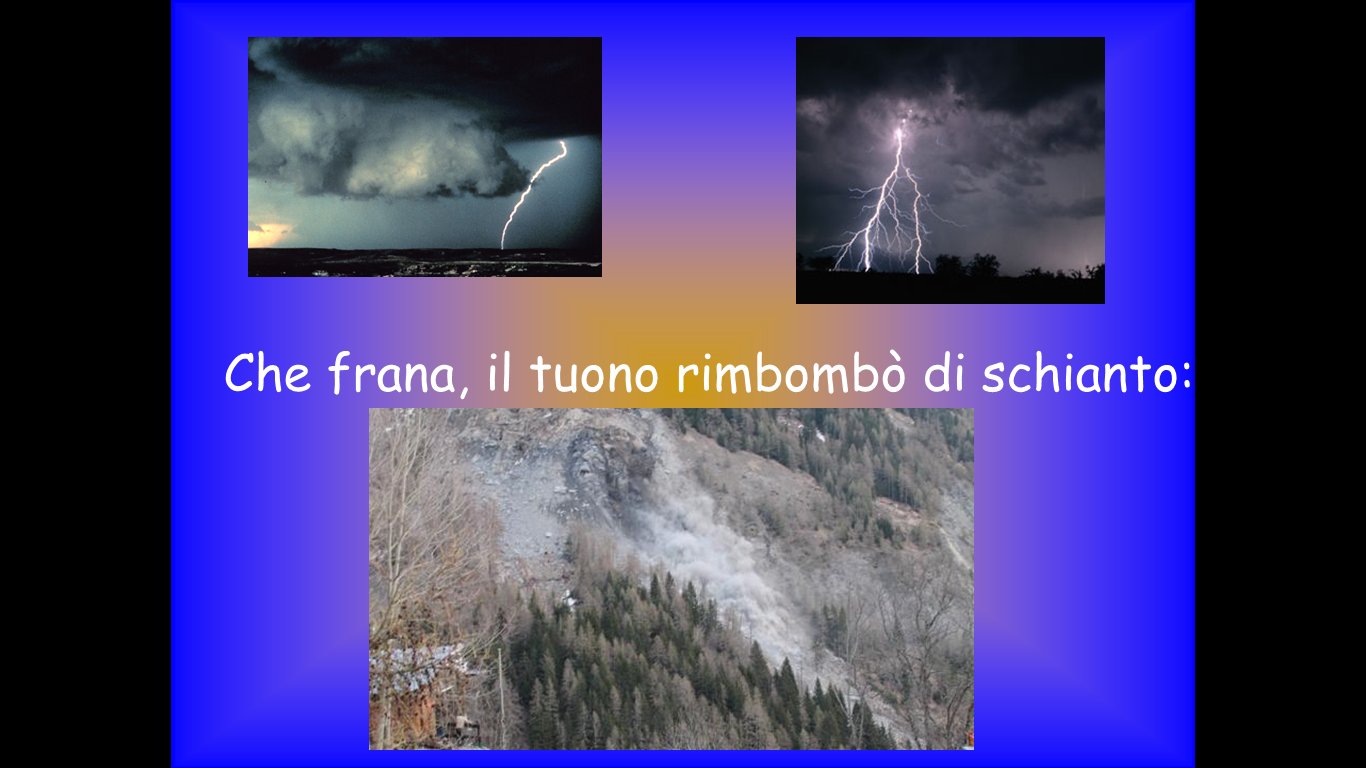 Media Pieve Prima Classe: "Il tuono" di Giovanni Pascoli (illustrata da ...