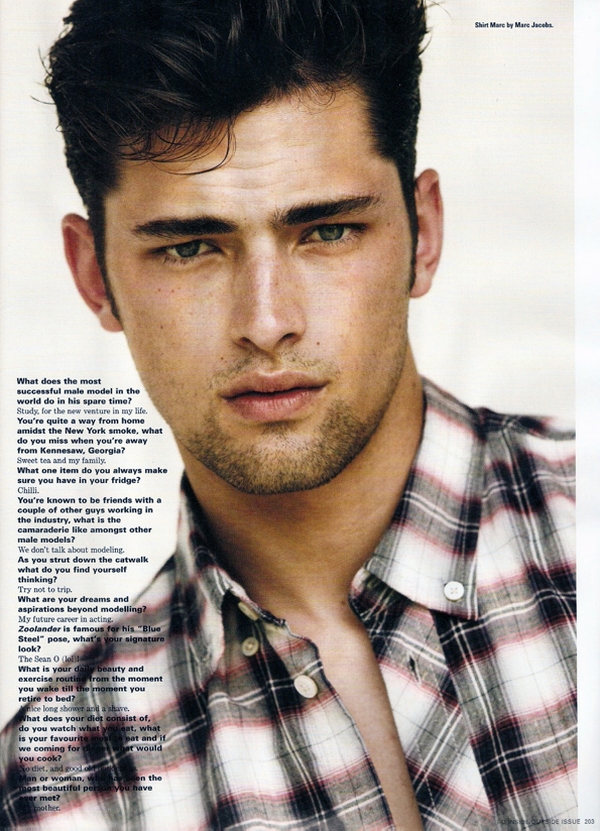 Sean O'pry Photoshoot ~ Diary of : Shabrina Habi Syarafah