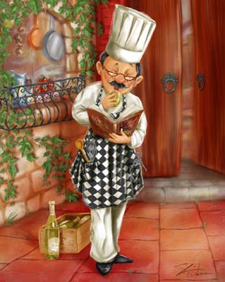 Retro Chefs Signs. | Oh My Fiesta For Ladies!