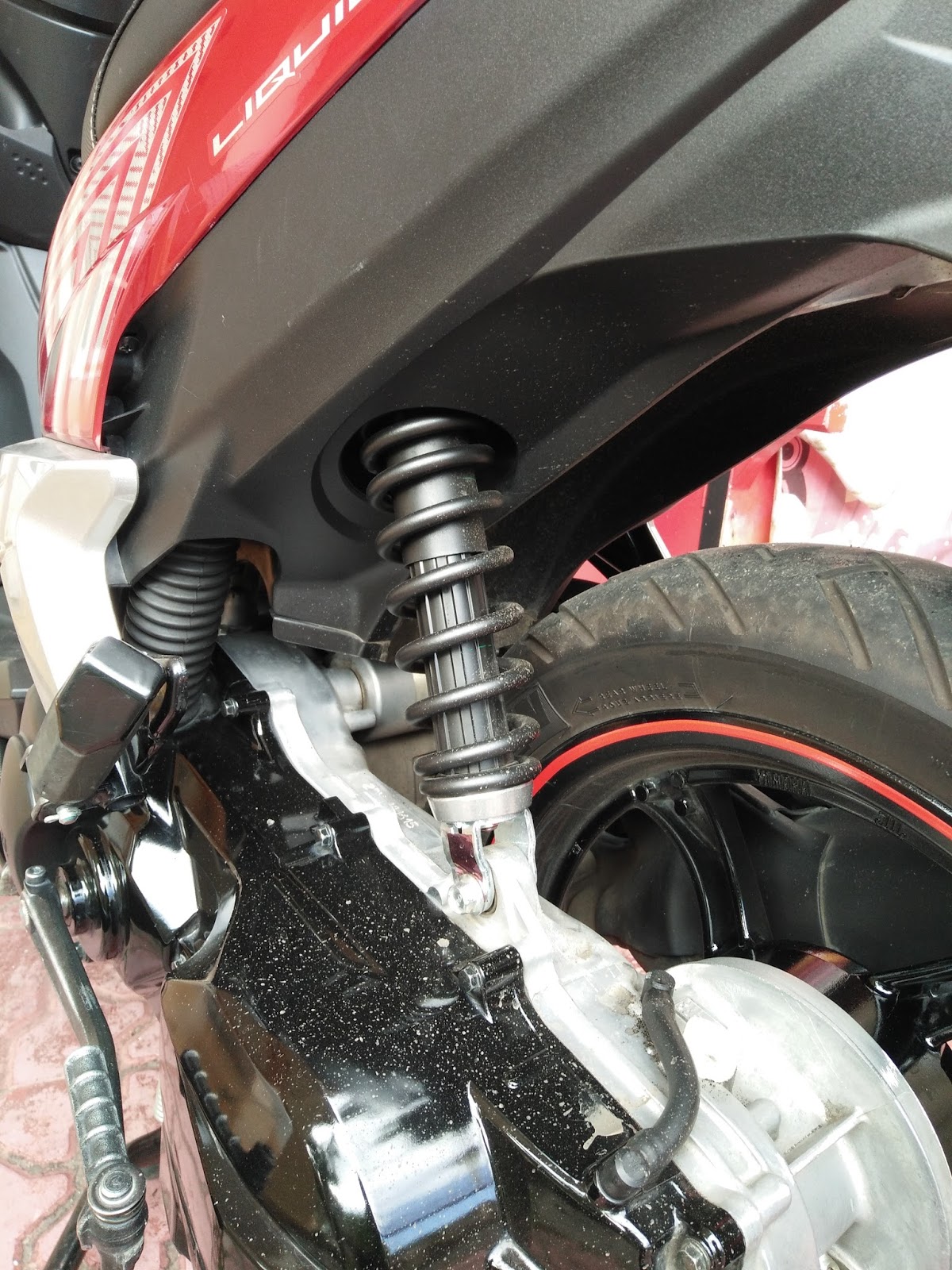 Review Pemakaian Shock Original Honda Beat di Yamaha GT125