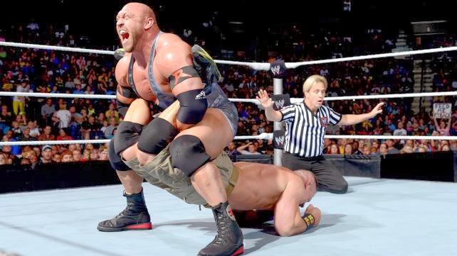 WWE In live!!!!: JOHN CENA vs RYBACK
