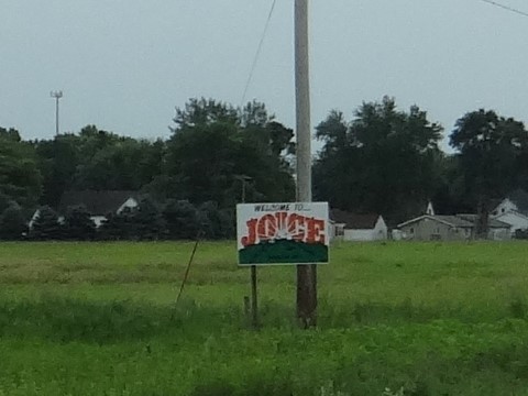 Walkabout With Wheels Blog: A Visit to Joice, Iowa