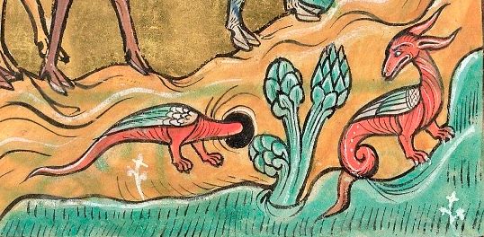 A New Chronology: Roman depictions of dragons (in chronological order)