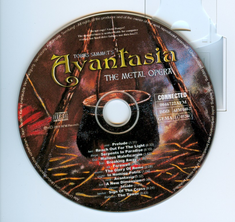 Heavy Metal Hell: RECENZIA: Avantasia - The Metal Opera Part I