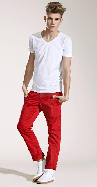 MANtoMEASURE: What to Wear with Red Chinos