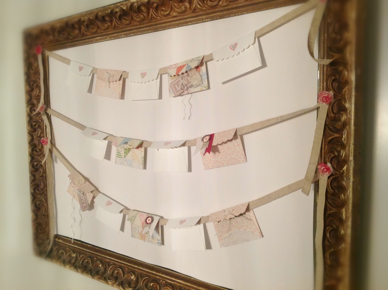 InkyPinkies: Mini Envelopes Valentine's Banner