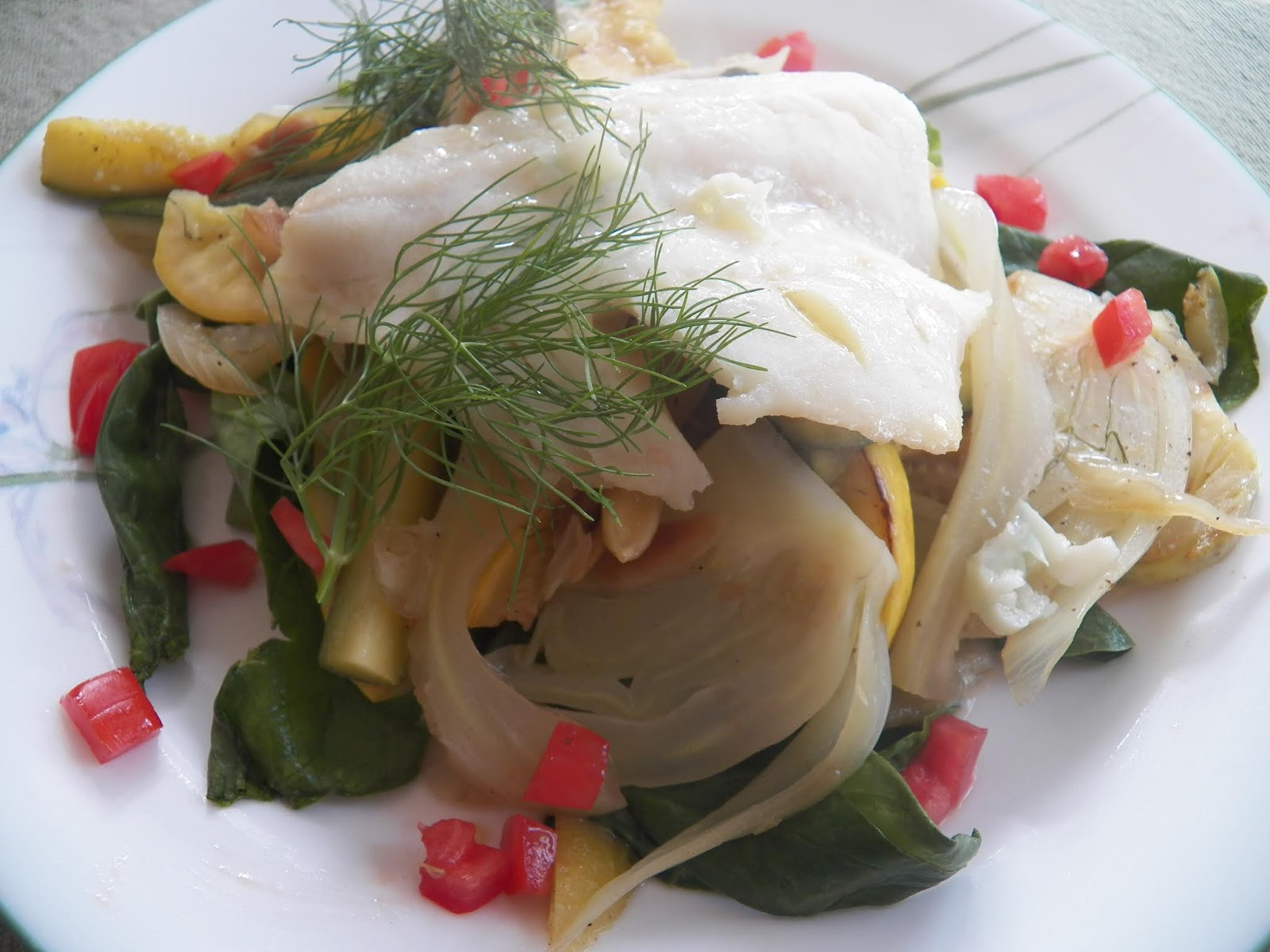 Danish Fish Salad for #FishFridayFoodies - Sid's Sea Palm Cooking