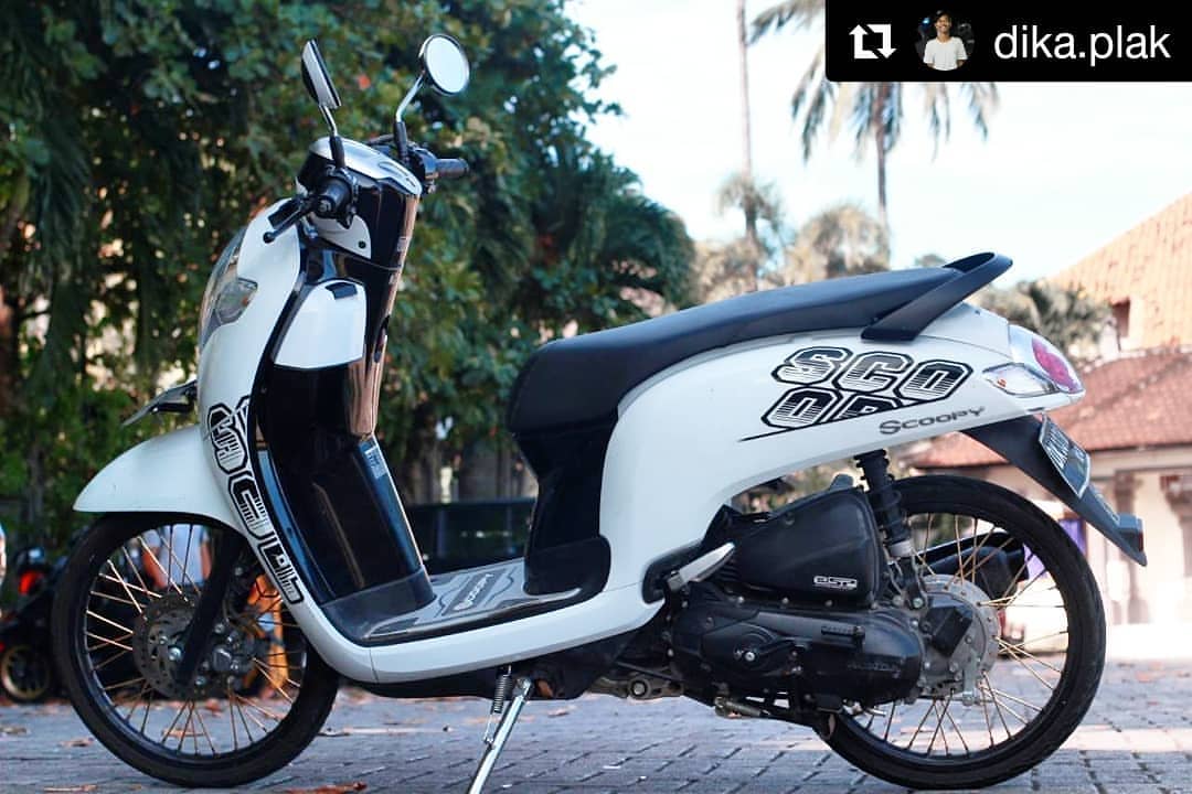86 Foto Modifikasi Honda Scoopy Fi Retro Modern Terbaik