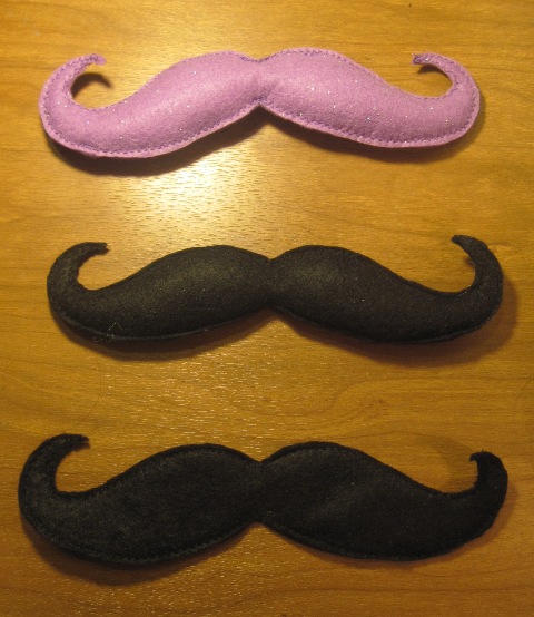 May-Day's Daze: Craft Project: Plushy Mustache