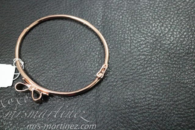 Kate Spade Love Notes Bow Bangle in Rose Gold - MrsMartinez's Raves and ...