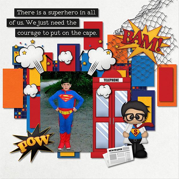 BoomersGirl Designs: "He's My Superman" Digital Kit
