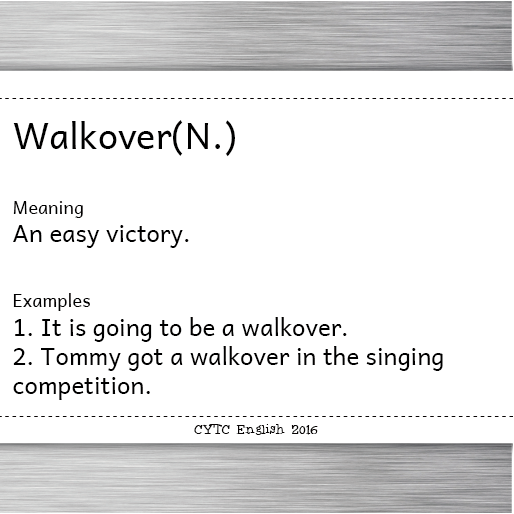 Wanna Learn English Word Of The Day Walkover wanna-learn-english-word-of-the-day-walkover
