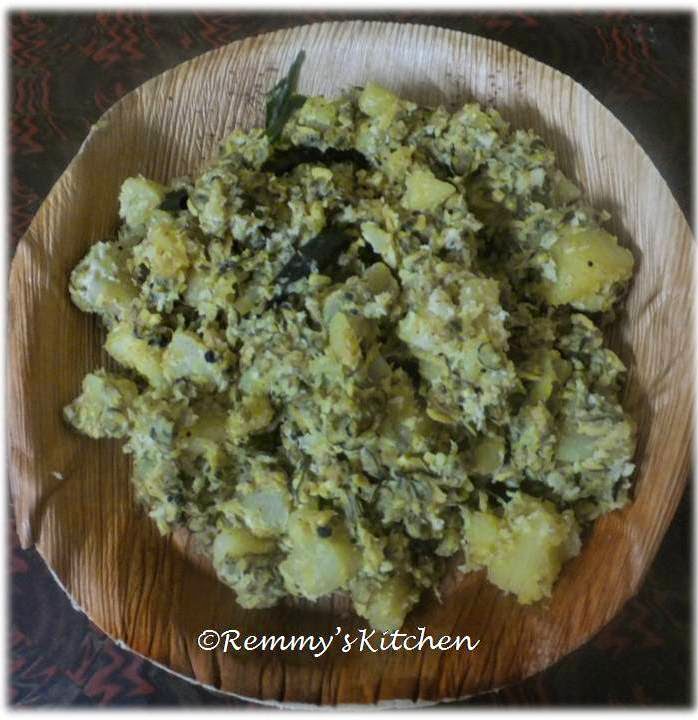 Remmy's Kitchen: Kakkayirachi kappa thoran/clams with tapioca