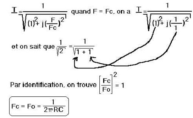 Cours et Montages Électronique - Site Électrique: LES FILTRES PASSIFS