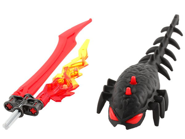 The Lego King: All Hero Factory Brain Attack monsters!