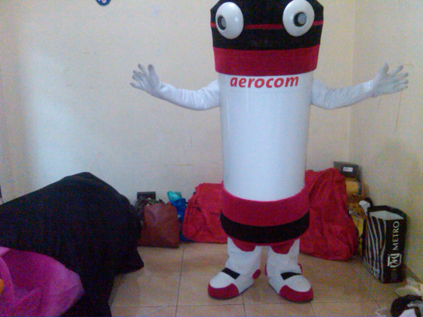 Lama waktu pembuatan dan jenis bahan untuk Kostum Badut, Maskot ...