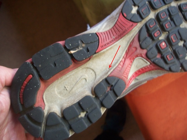 No Choice But To Pedal: There's a puncture in my shoe!