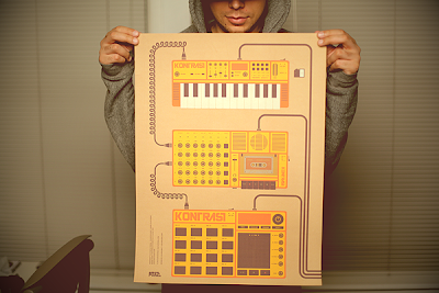 Flyer Goodness: Nueva Forma Kontrast Posters & Art by Color Cubic