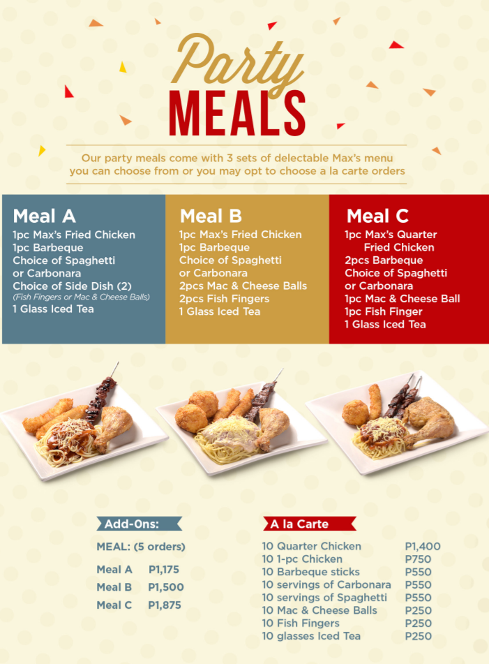 Max's Restaurant: Chickie Boy's Birthday Party