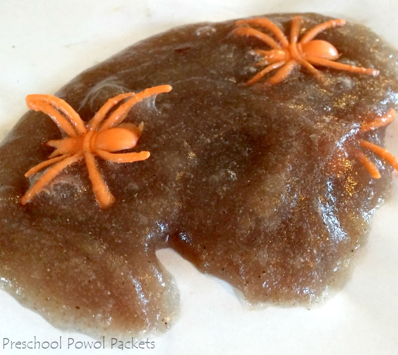 Edible Spider Slime Science Experiment~ Kitchen Chemistry for Kids ...