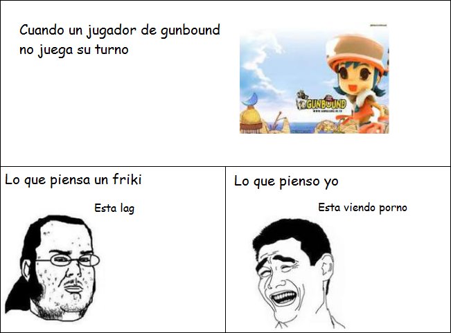 Cuando juegas gunbound - ¡Cuánto Weón!