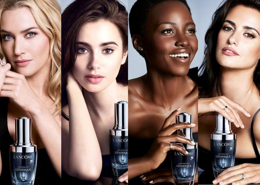 Kate Winslet, Lily Collins, Lupita Nyong'o & Penelope Cruz for Lancôme