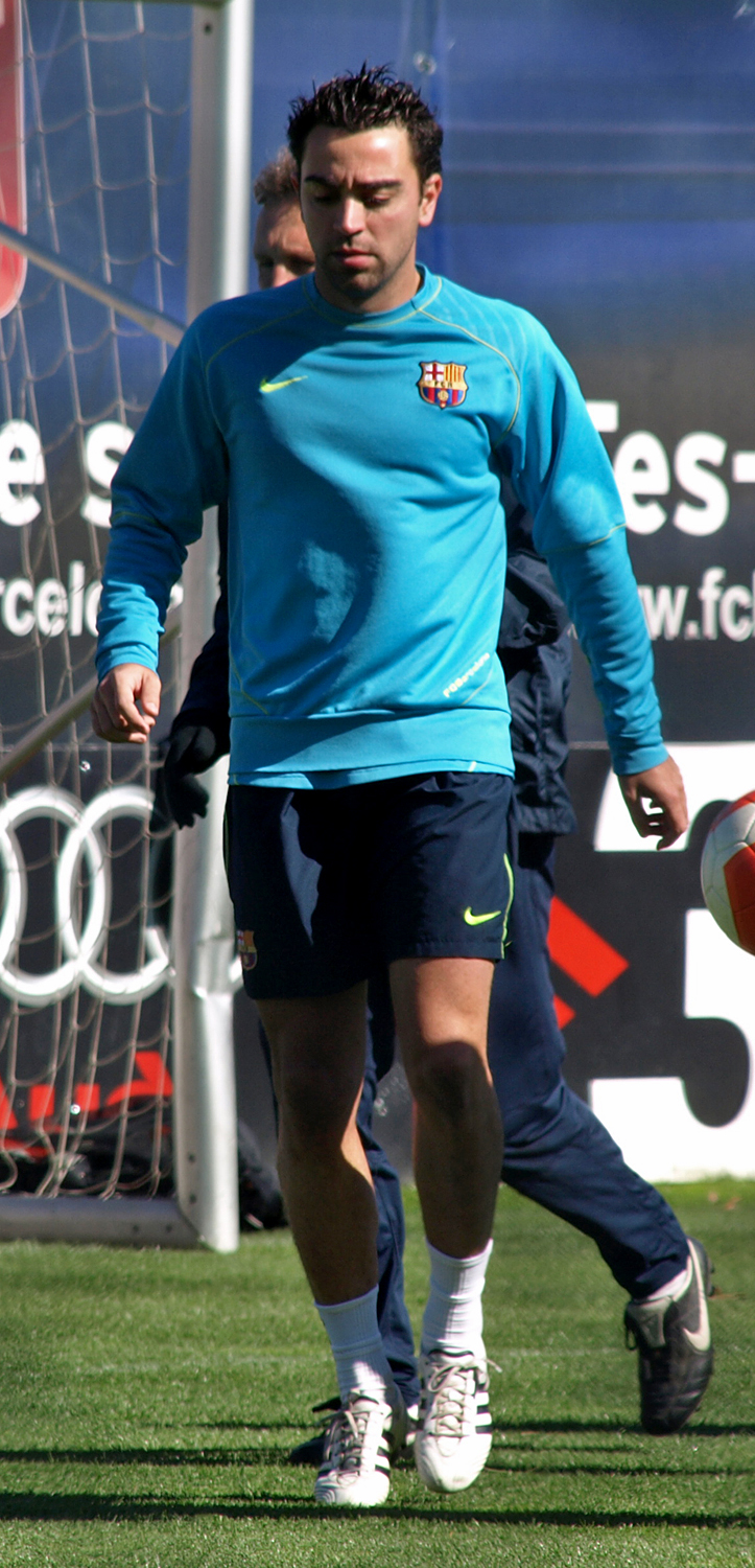 Sports Stars Celebrity: Xavi Hernandez a Spanish Footballer Celebrity