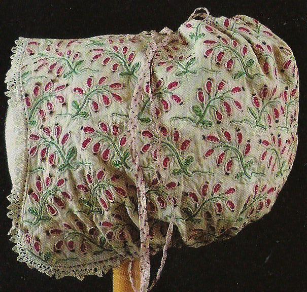 Broider Me 'Bethan: Red Monochrome Elizabethan Coif