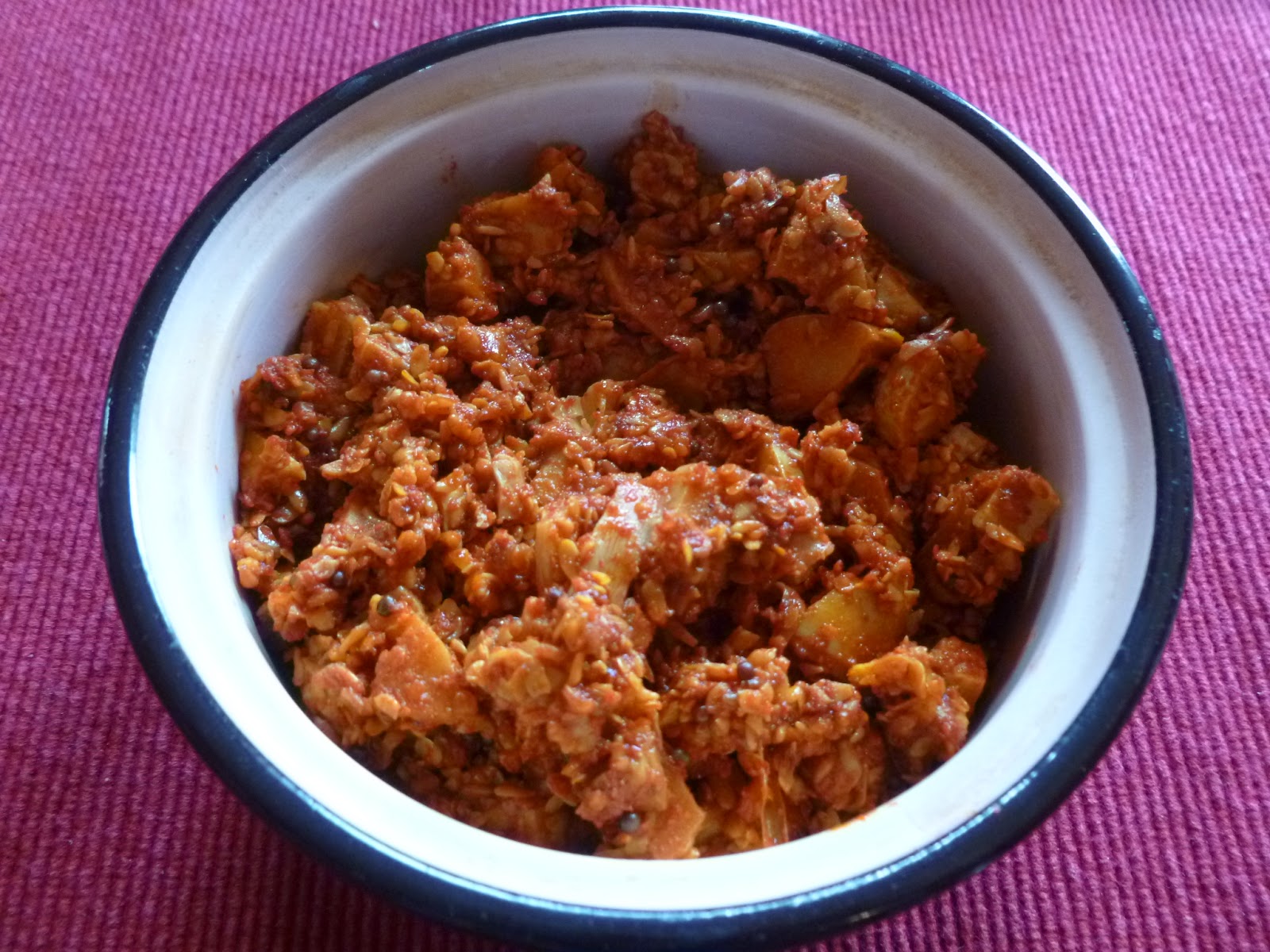 Indian Food: Baans Nu Athanu - Gujarati Bamboo Shoots Pickle