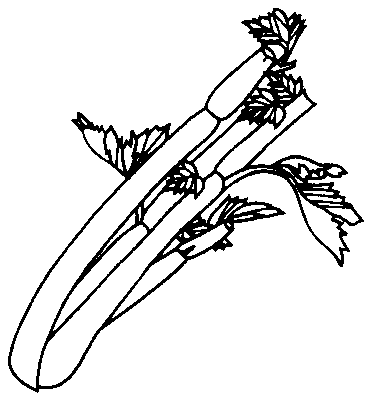 Sekitar Kawasan Sekolah: Gambar outline_Buah Sayur