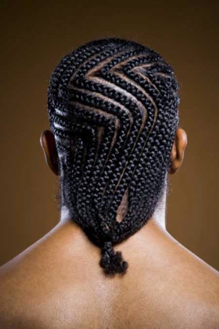 Hairstyles: The Zigzag Cornrows Dreadlock Hairstyle