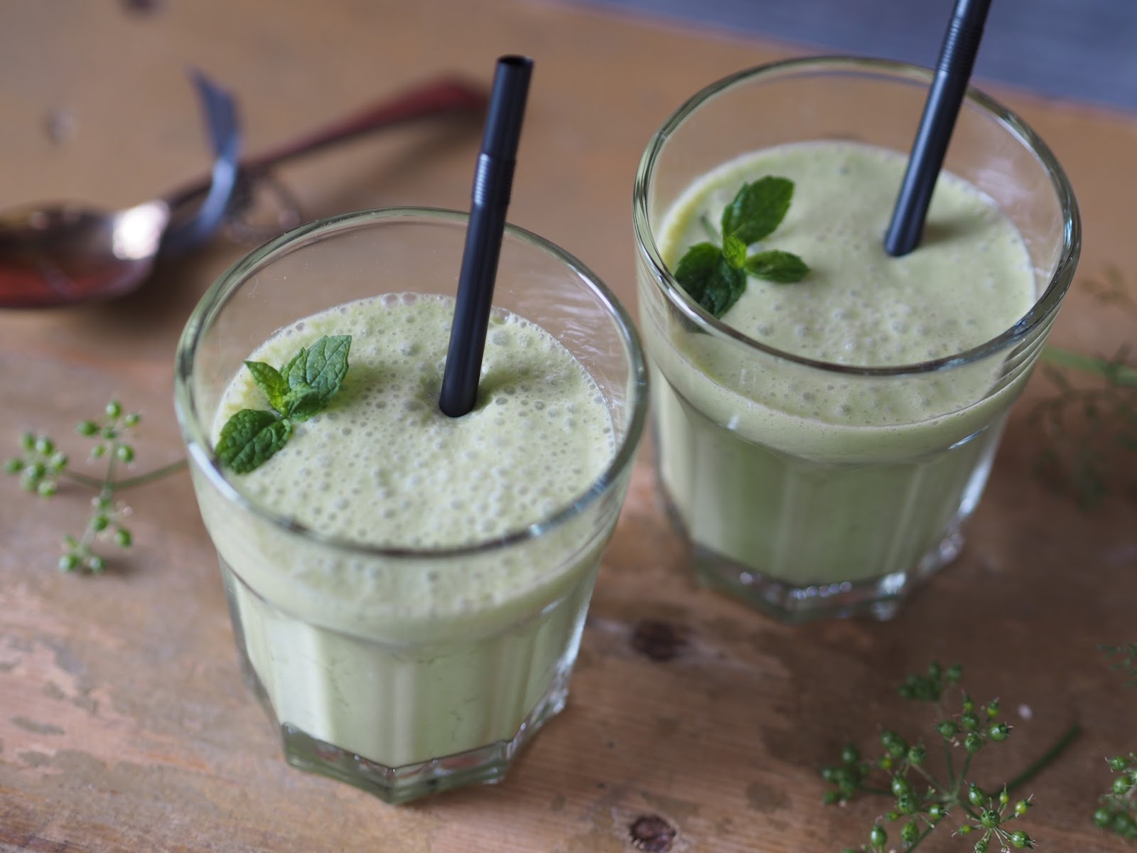 Matcha colada | Moje barevná kuchyně